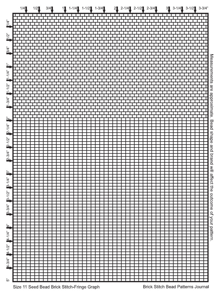 Bead Graph Paper Designs | PDF