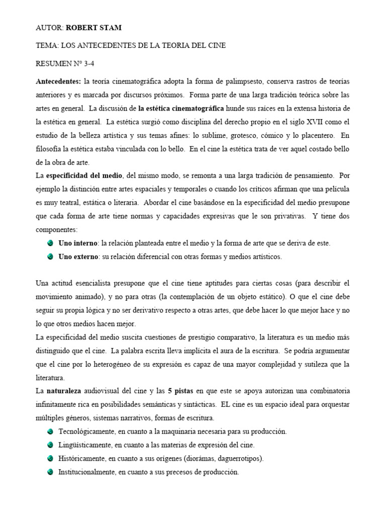 3 Robert Stam | PDF | Vanguardia | Estética