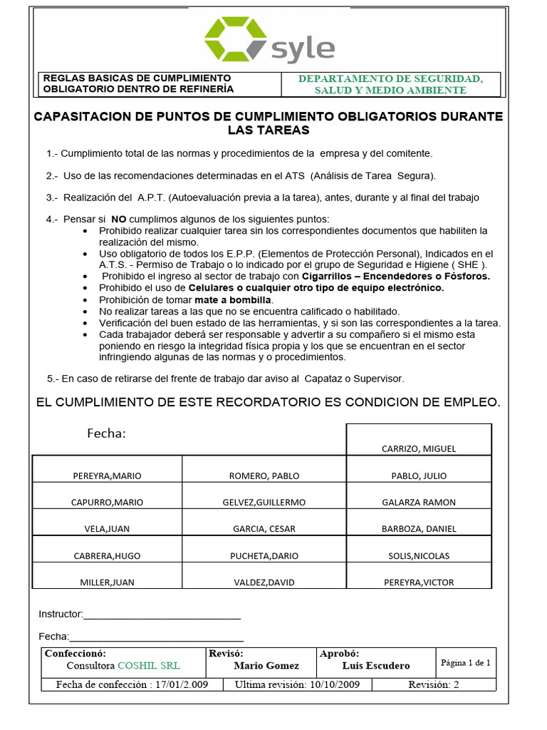 Puntos A Tener en Cuenta Previa A Las Tareas TK | PDF