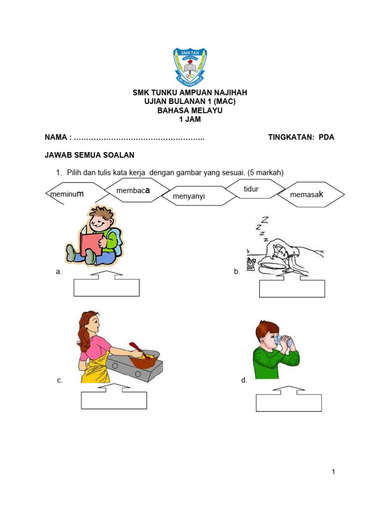 Soalan Peralihan 2020 | PDF