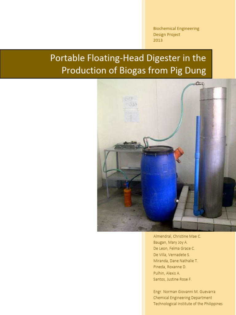 Bio Digester | PDF
