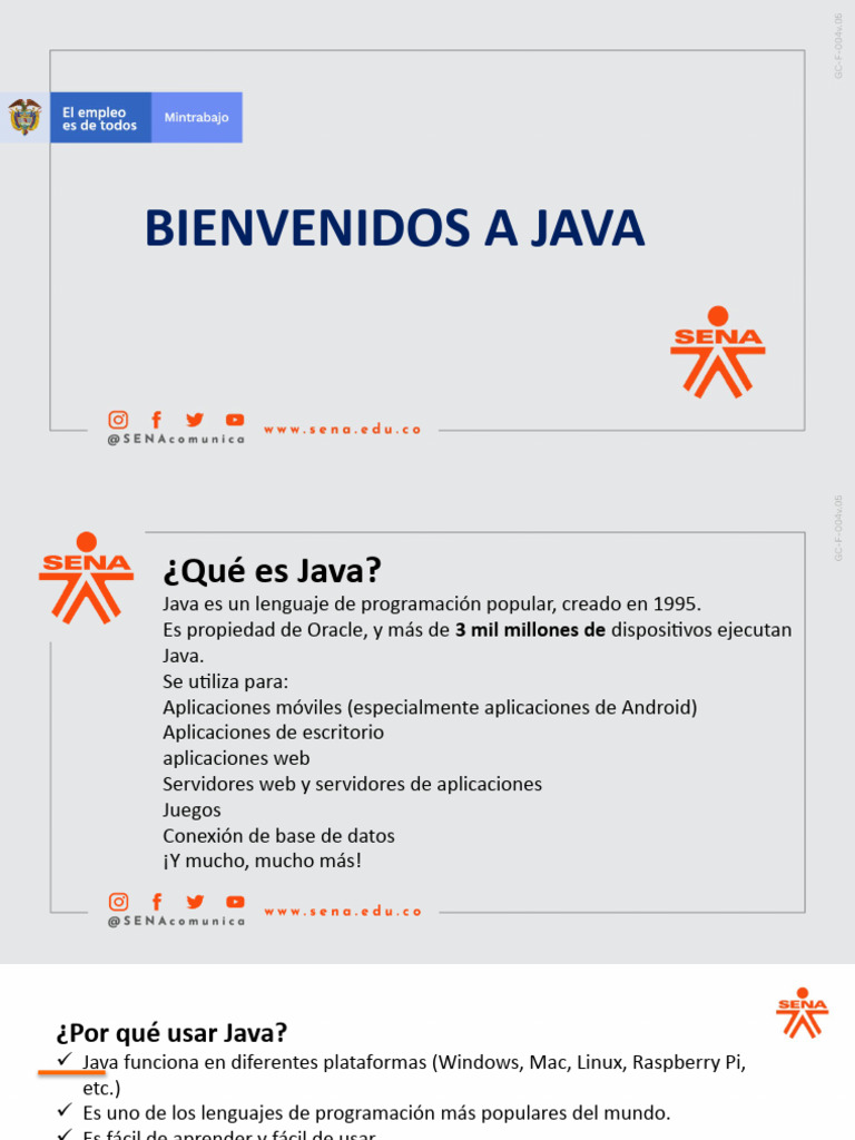 Introduccion A Java | PDF