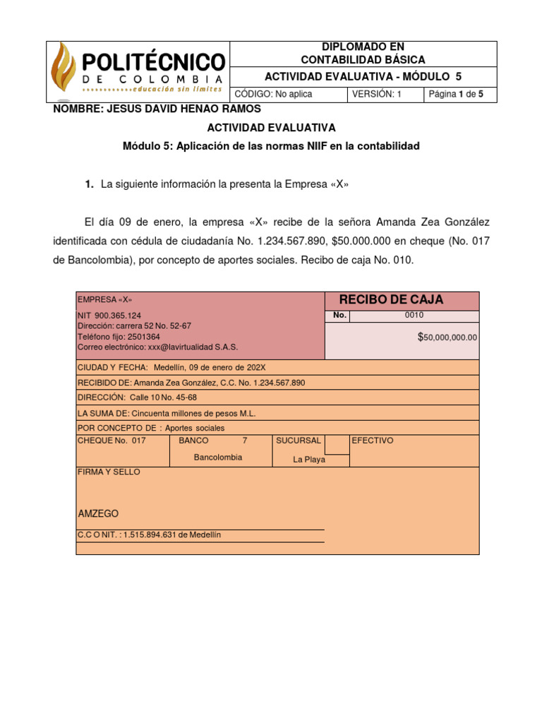 Actividad Terminada | PDF | Liquidez de mercado | Bancos Actividad Terminada | PDF | Liquidez de mercado | Bancos