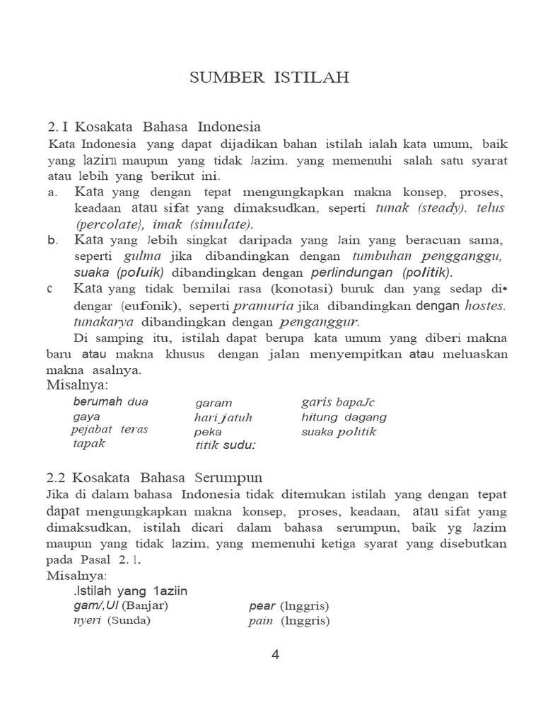 Sumber Istilah | PDF