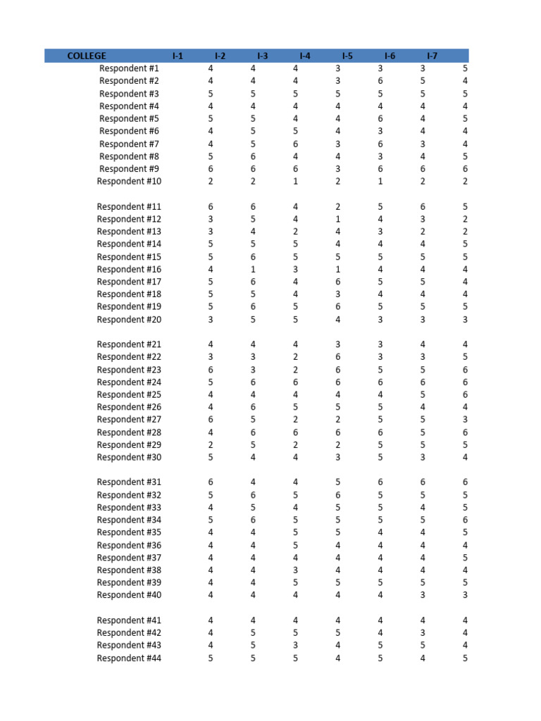 Research Tabulation Overview | PDF
