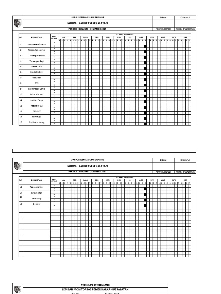 Format Laporan Kalibrasi | PDF