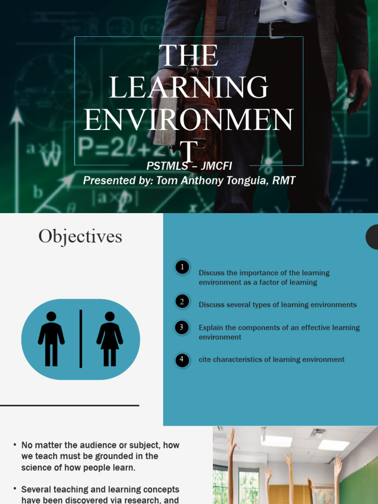 The Learning Environment | PDF | Learning | Teachers