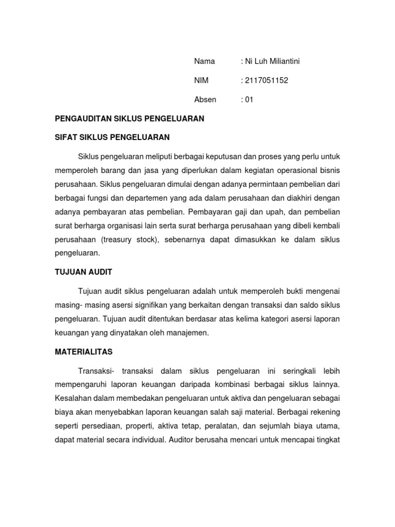 1151 - Ni Luh Miliantini - Review Materi 4 | PDF