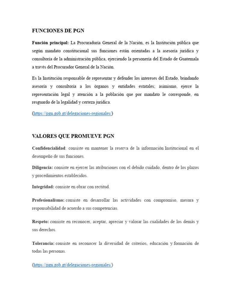 Funciones de PGN | PDF