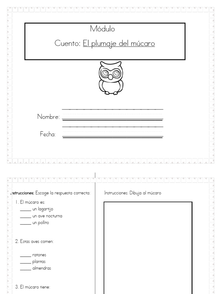El Plumaje Del Múcaro | PDF | Estudios de idiomas extranjeros