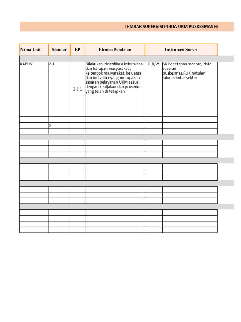 Contoh Lembar Supervisi 2023 | PDF | Sains & Matematika