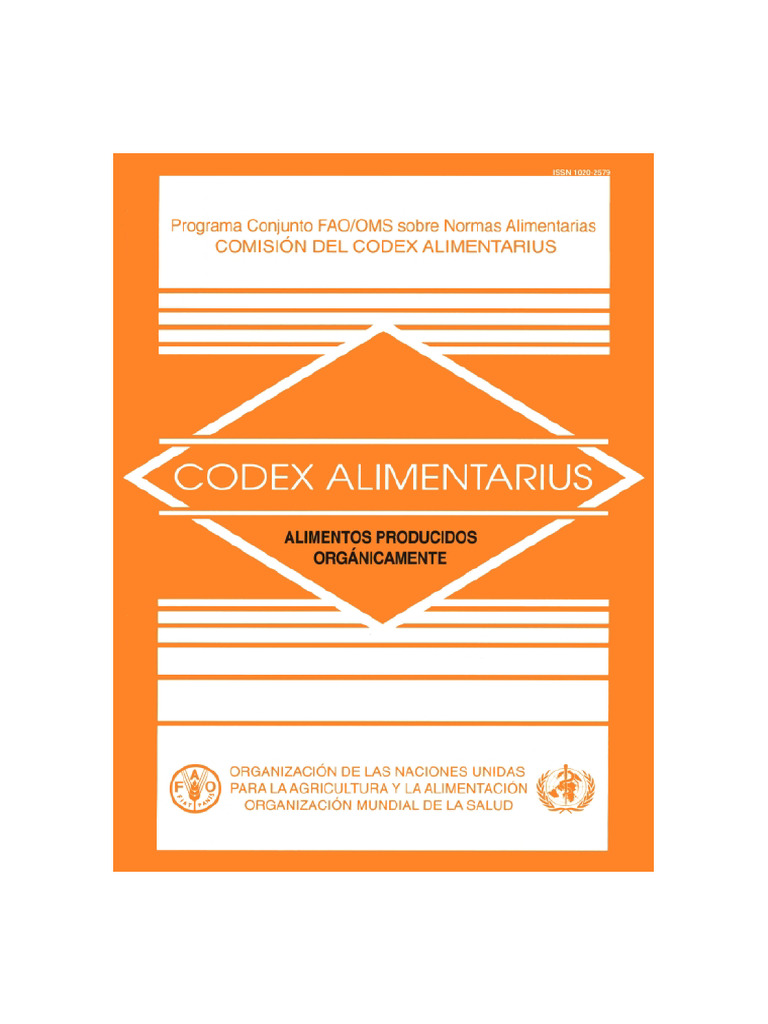 Codex Alimentarius-1 | PDF