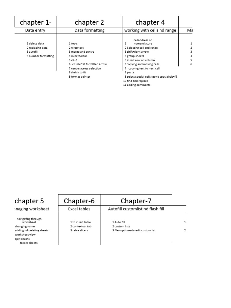 Lesson For Excel | PDF | Microsoft Excel | Software Engineering