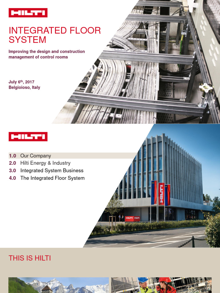 029 Hilti Curti Integrated Floor System | PDF