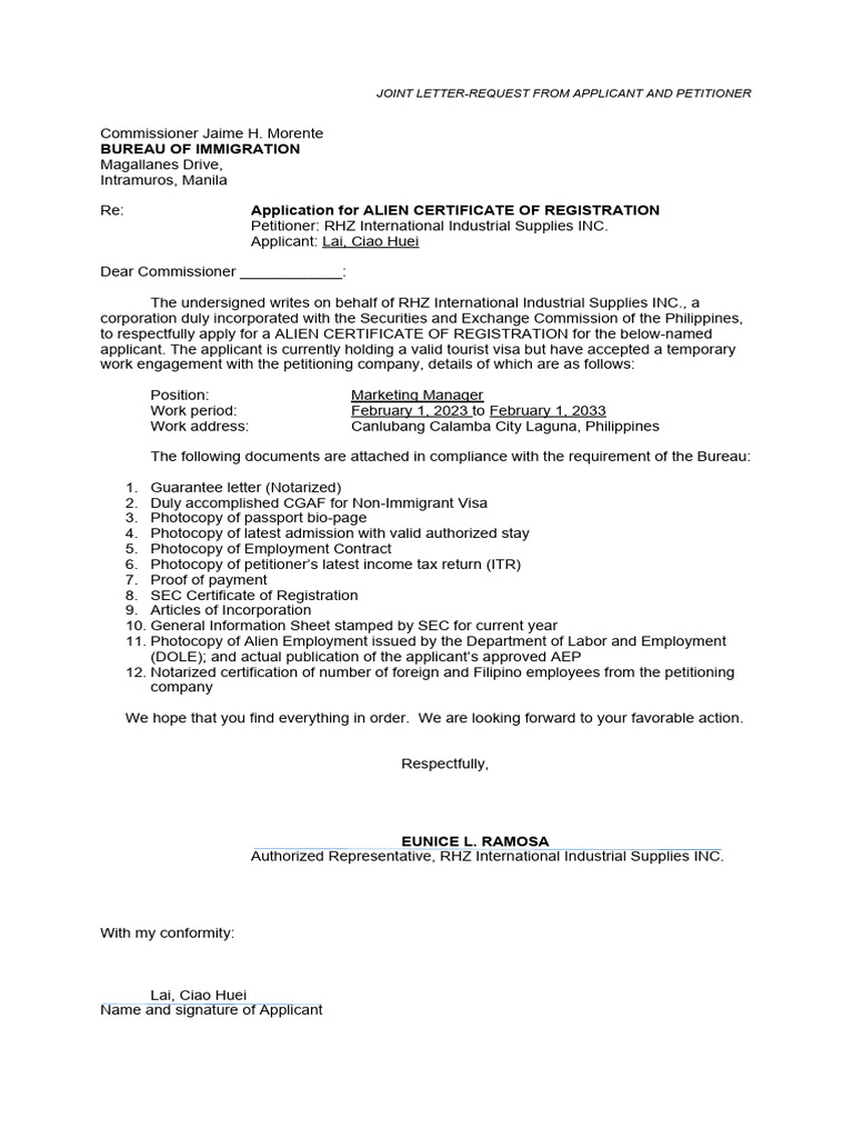 SWP Application Packet | PDF