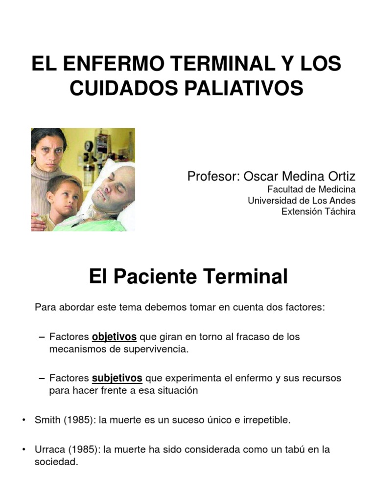 El Paciente Terminal | PDF | Medicina | Ciencias del comportamiento