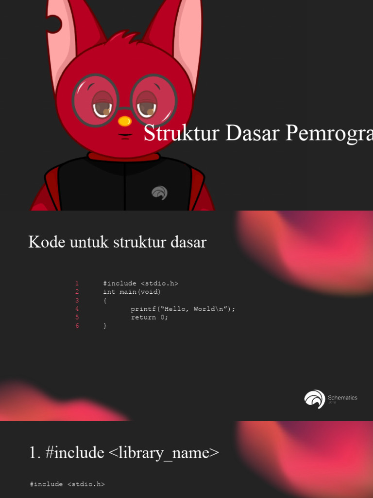 Struktur Dasar Pemrograman | PDF