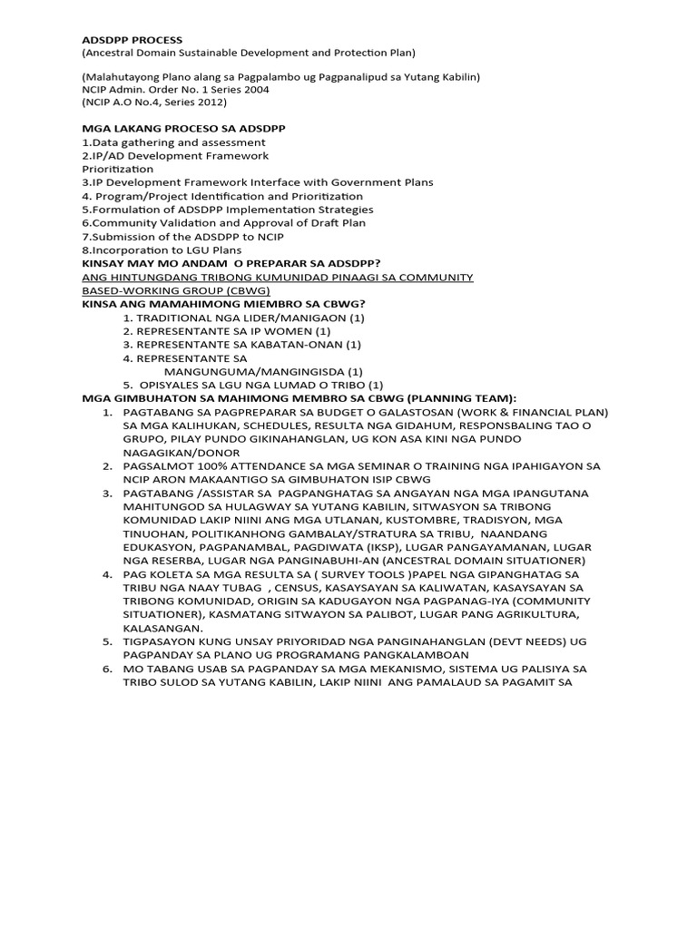 Adsdpp Process | PDF