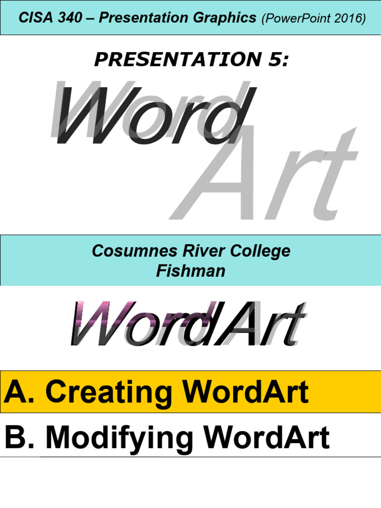 Presentation Graphics 1 | Download Free PDF | Computing | Software