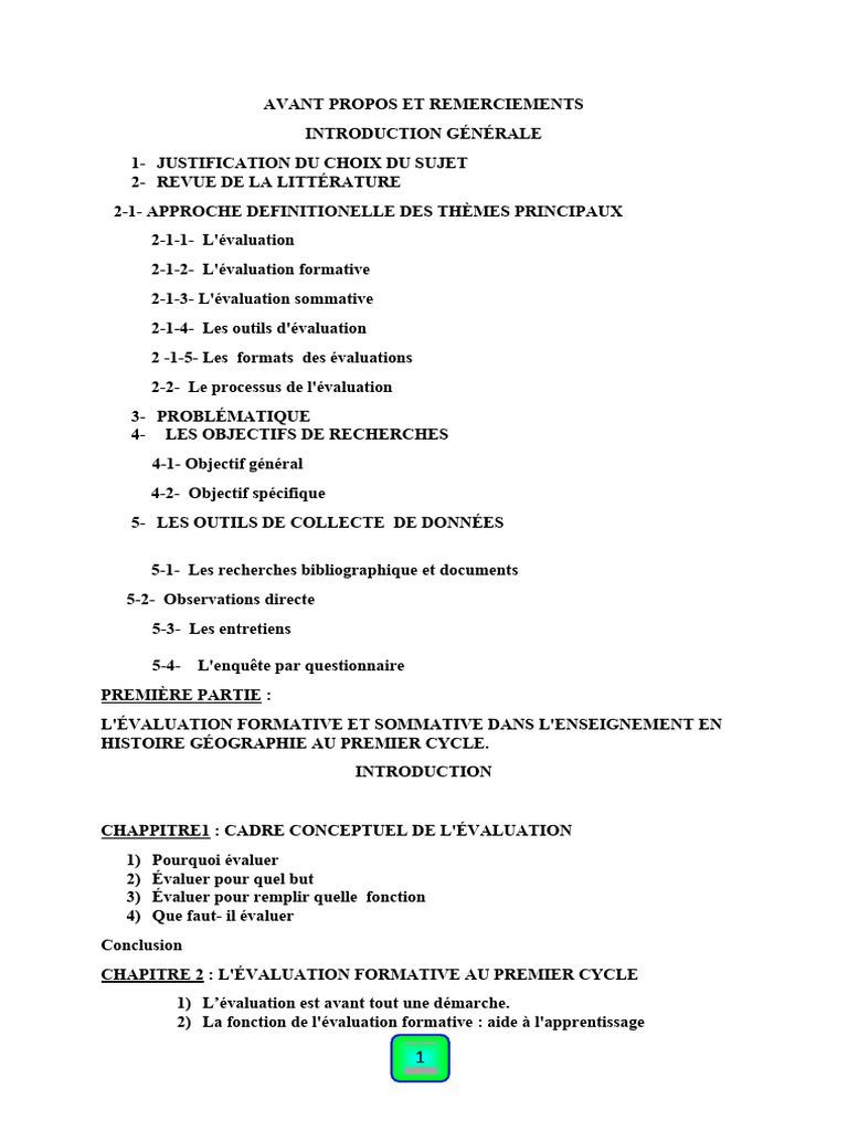 Mémoire de Master 2 Marius | PDF