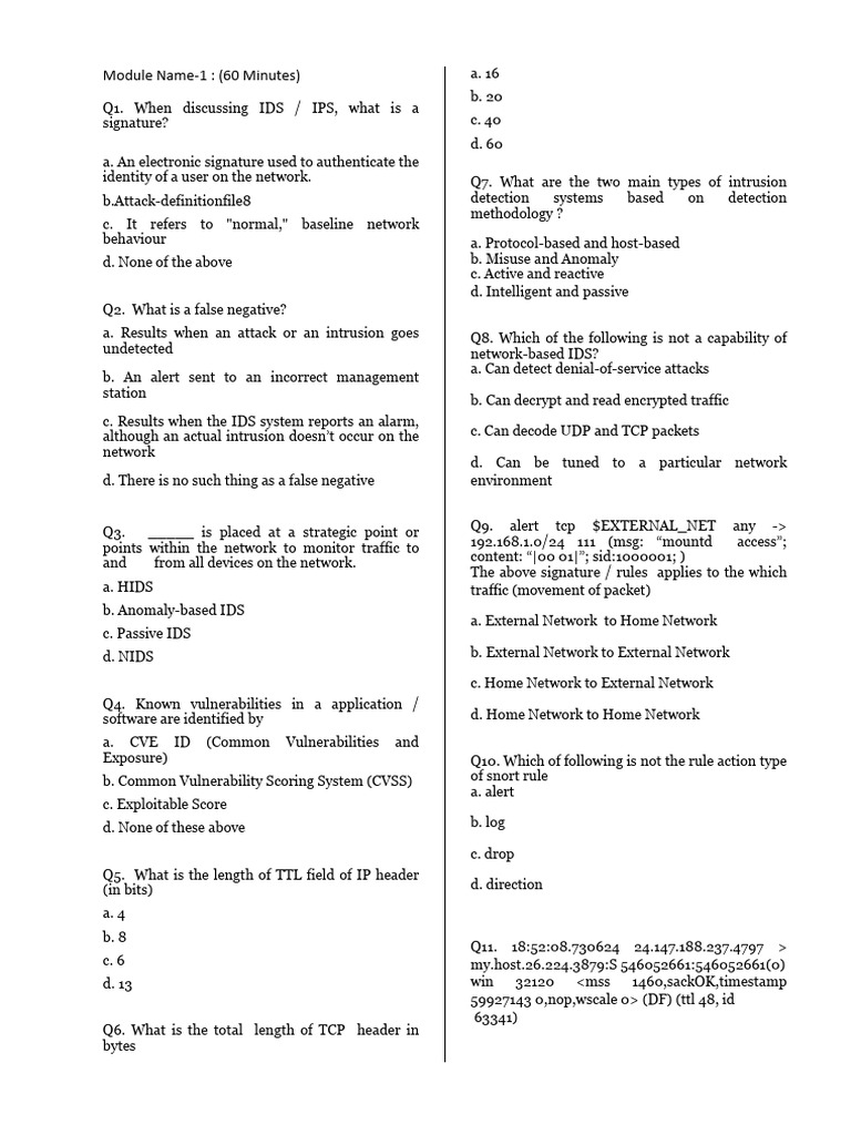 NDC Exam Questions and Answers | PDF