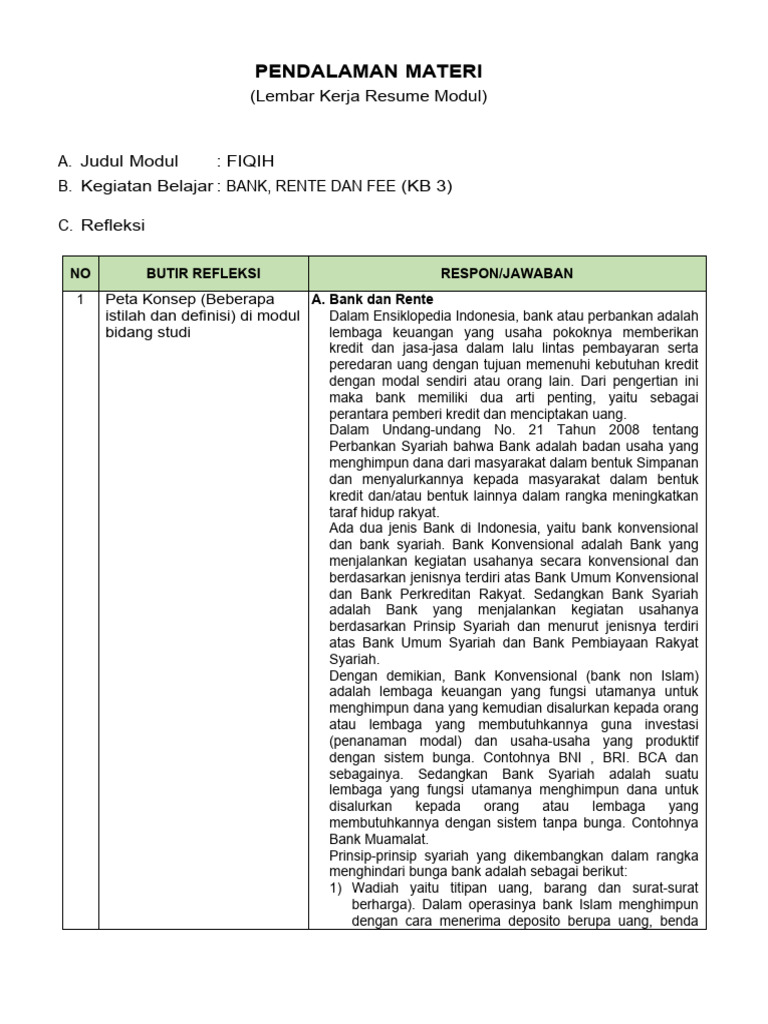 LK - Resume Pendalaman Materi PPG 2021 KB 3 | PDF
