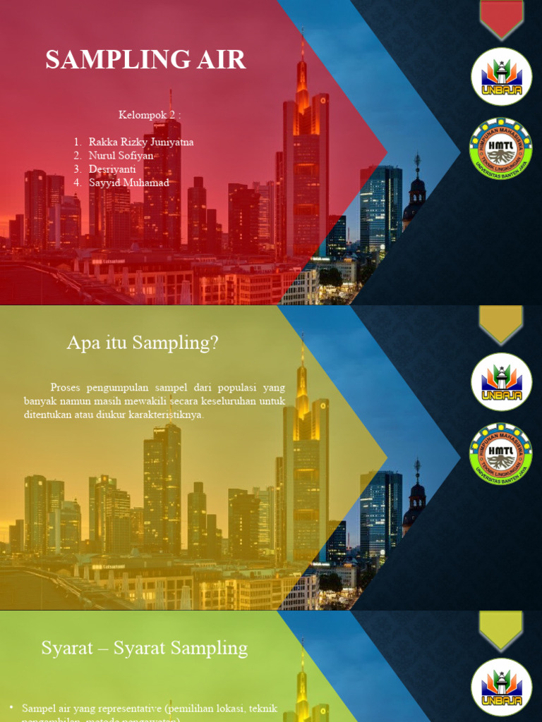 Panduan Sampling Air untuk Mahasiswa | PDF | Kesehatan Holistik | Sains ...