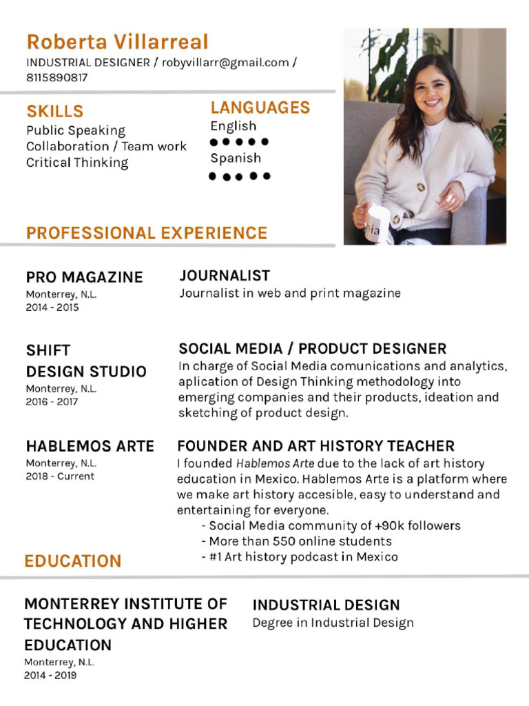 CV Actualizado | PDF