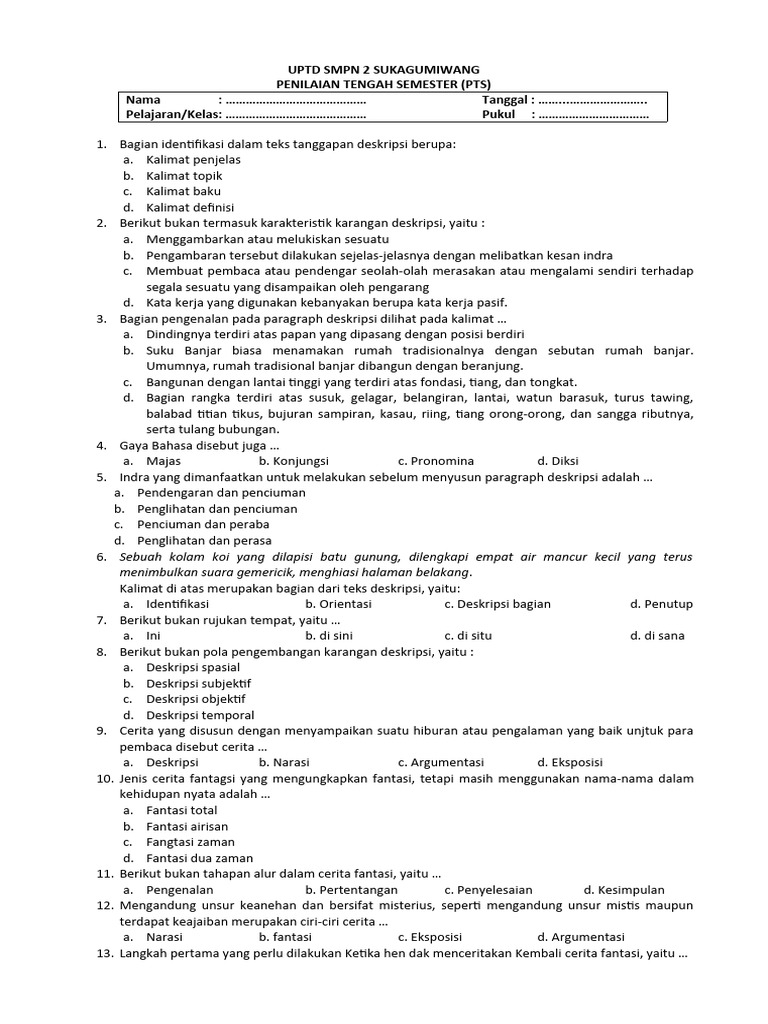 PTS Bindo KLS 7 | PDF