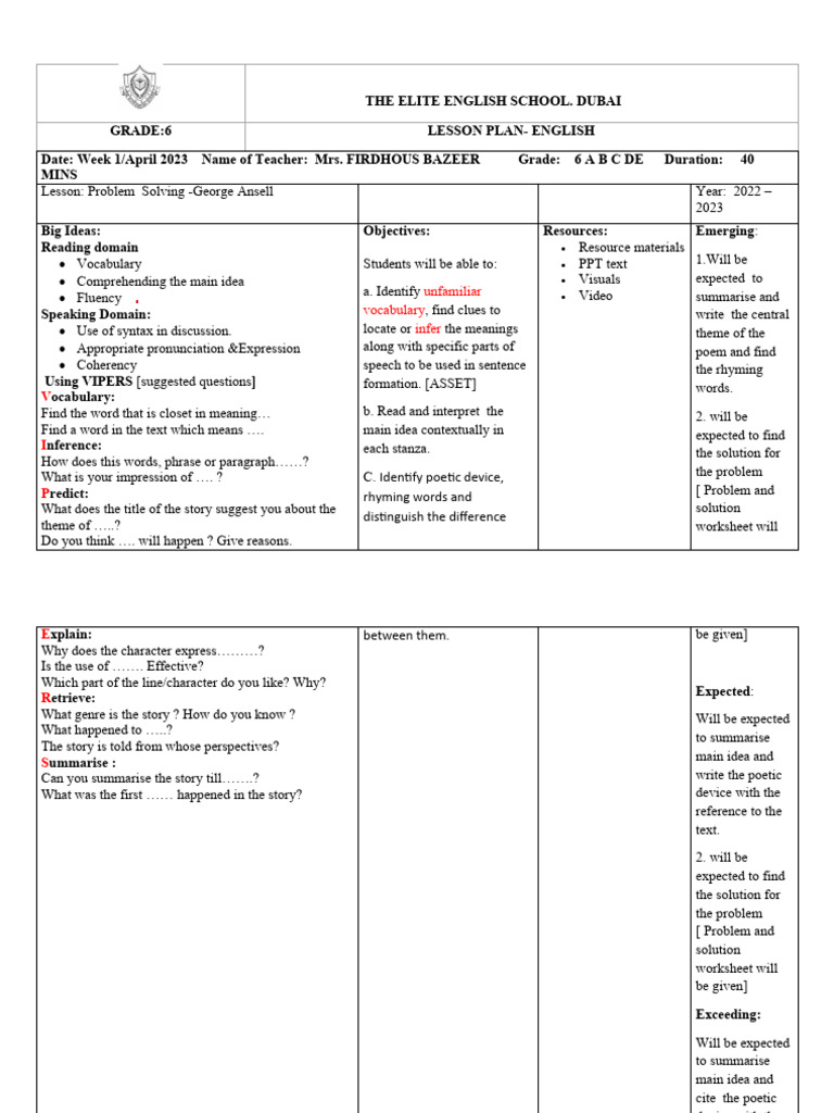 Problem Solving | PDF | Poetry | Learning Problem Solving | PDF | Poetry | Learning