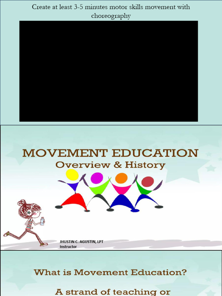 Movement Education Lesson 1 | PDF