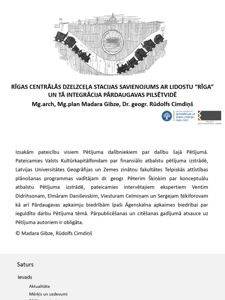 2023 Prezentacija Rigas Centralas Stacijas Savienojums Ar Lidostu Un Ta Integracija Pardaugavas ...