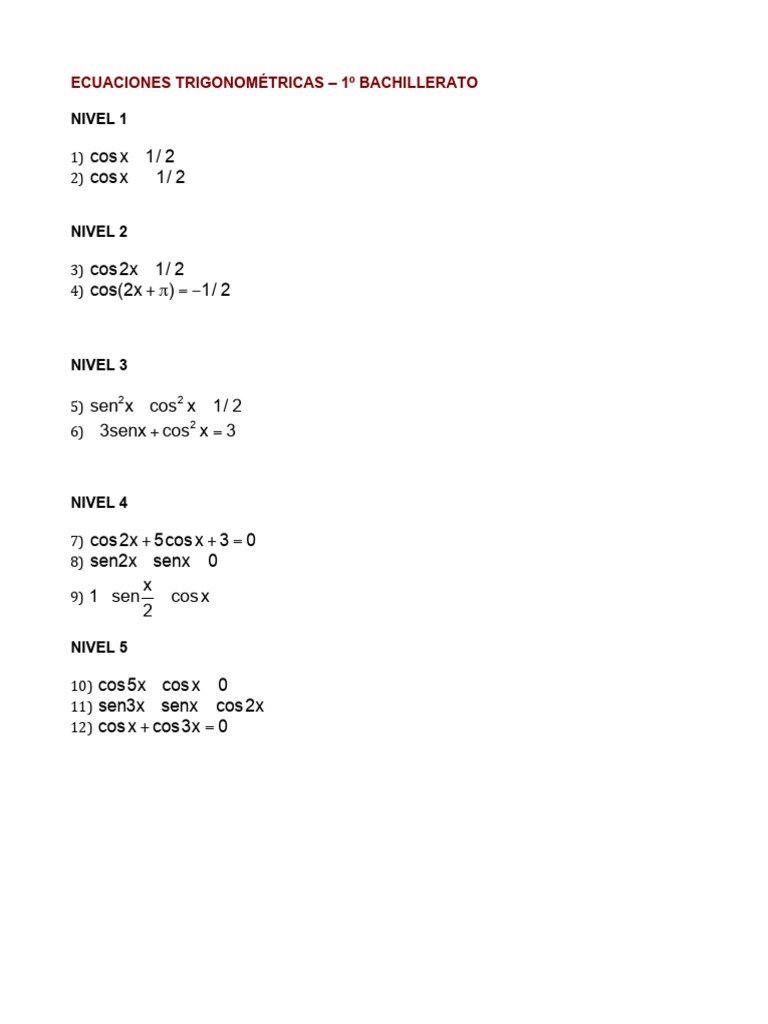 Repaso Ec Trigon | PDF