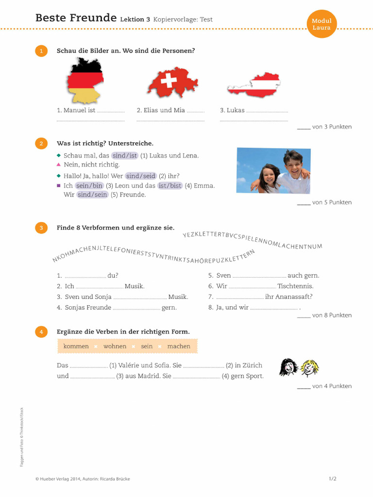 BeFr KoVo L3 Test-1 | PDF