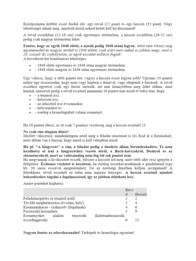 Hogyan Írjunk Esszét | PDF