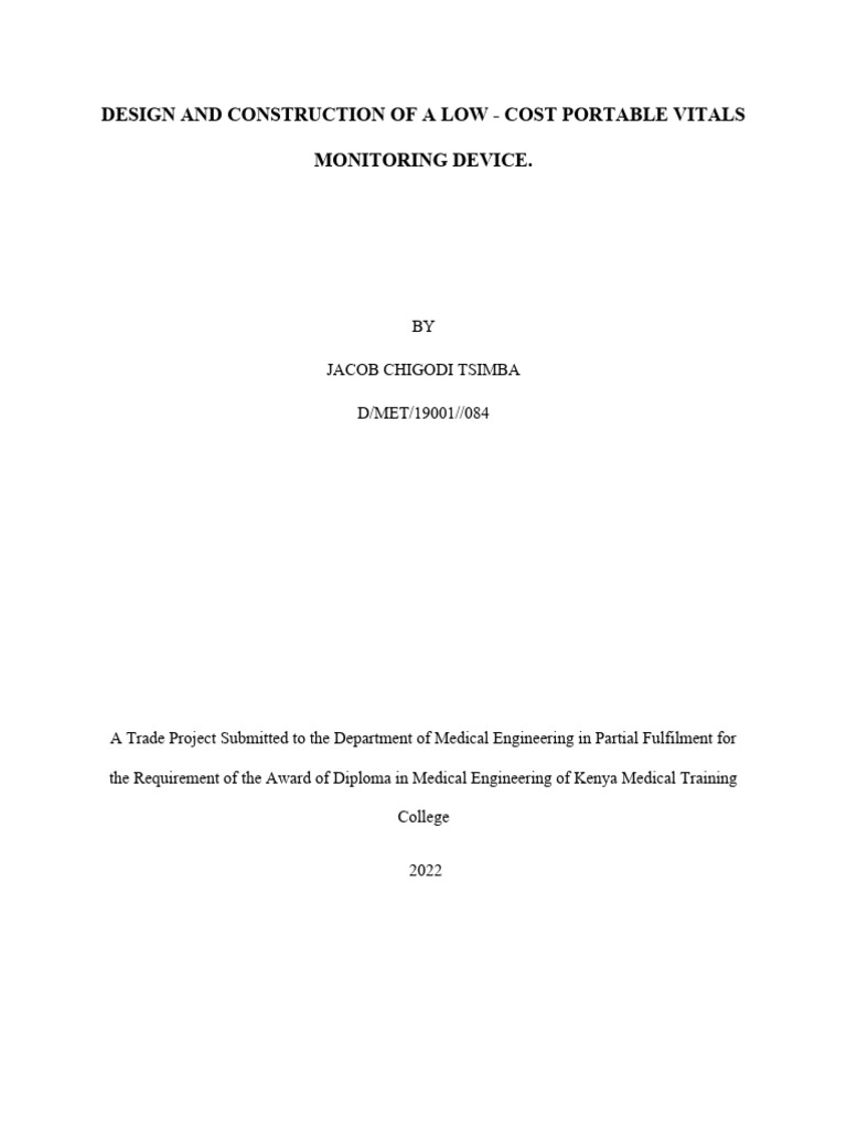 SpO2 and Temp Monitoring Final | PDF | Read Only Memory | Monitoring (Medicine)