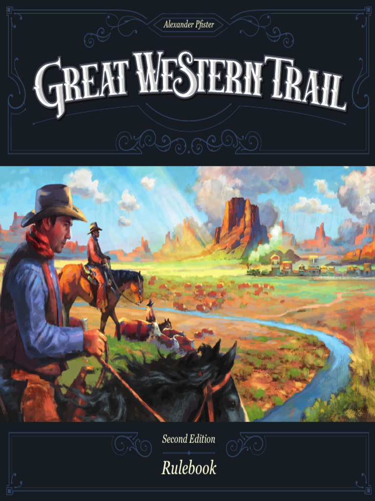 Great Western Trail Second Edition Rulebook | PDF
