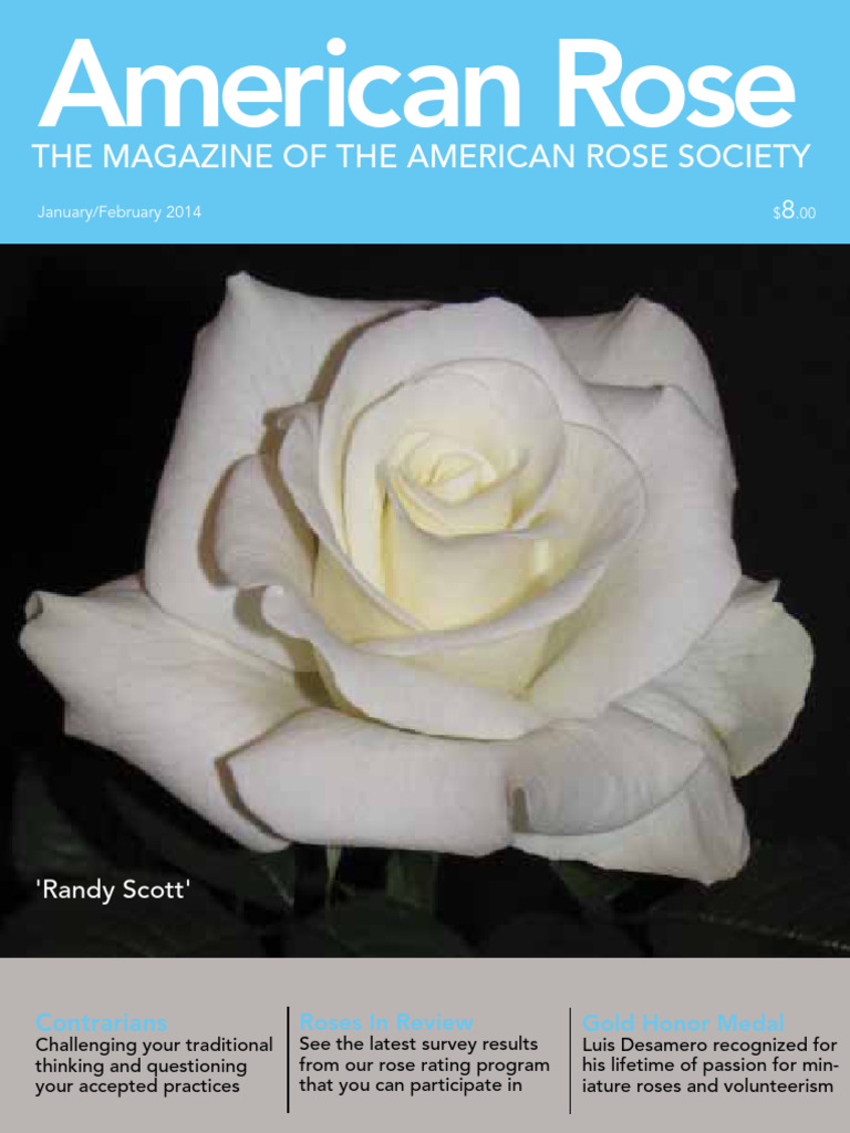 American Rose January - February 2014 | PDF | Botany