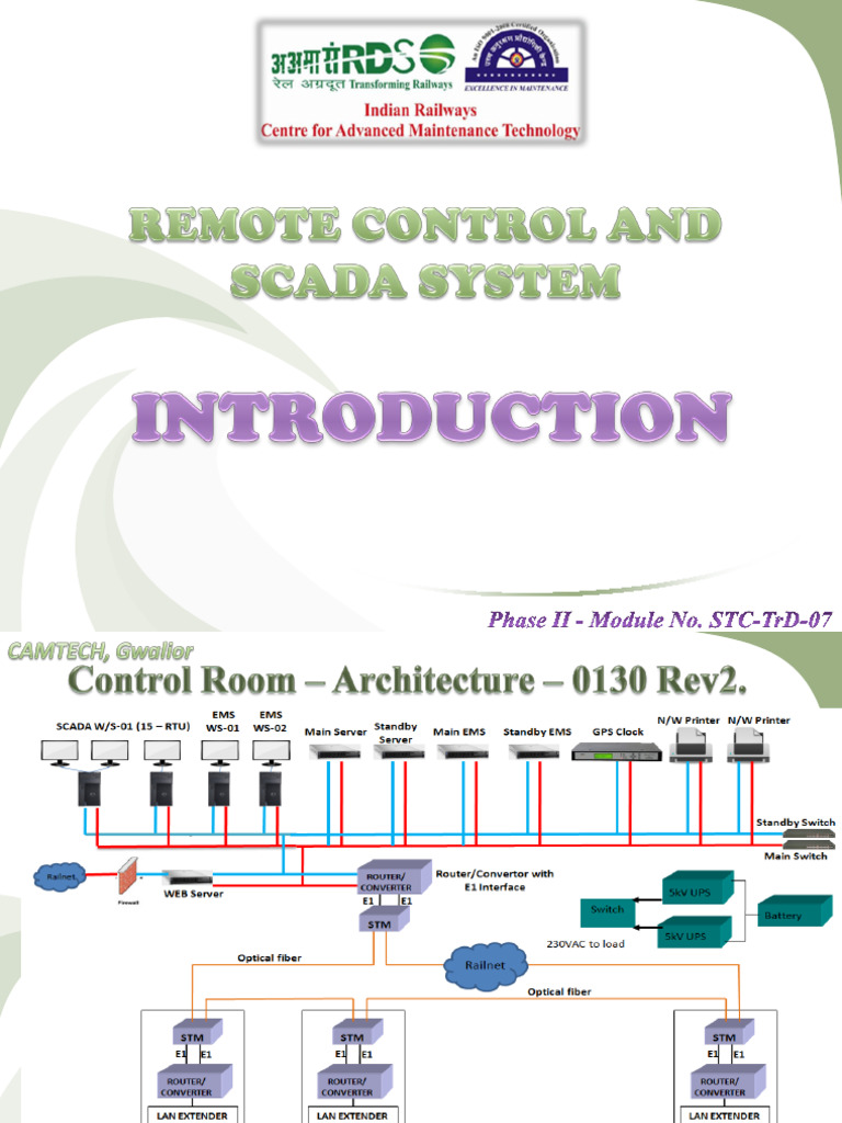 STC-TrD-07-Remote Control and Scada System | PDF