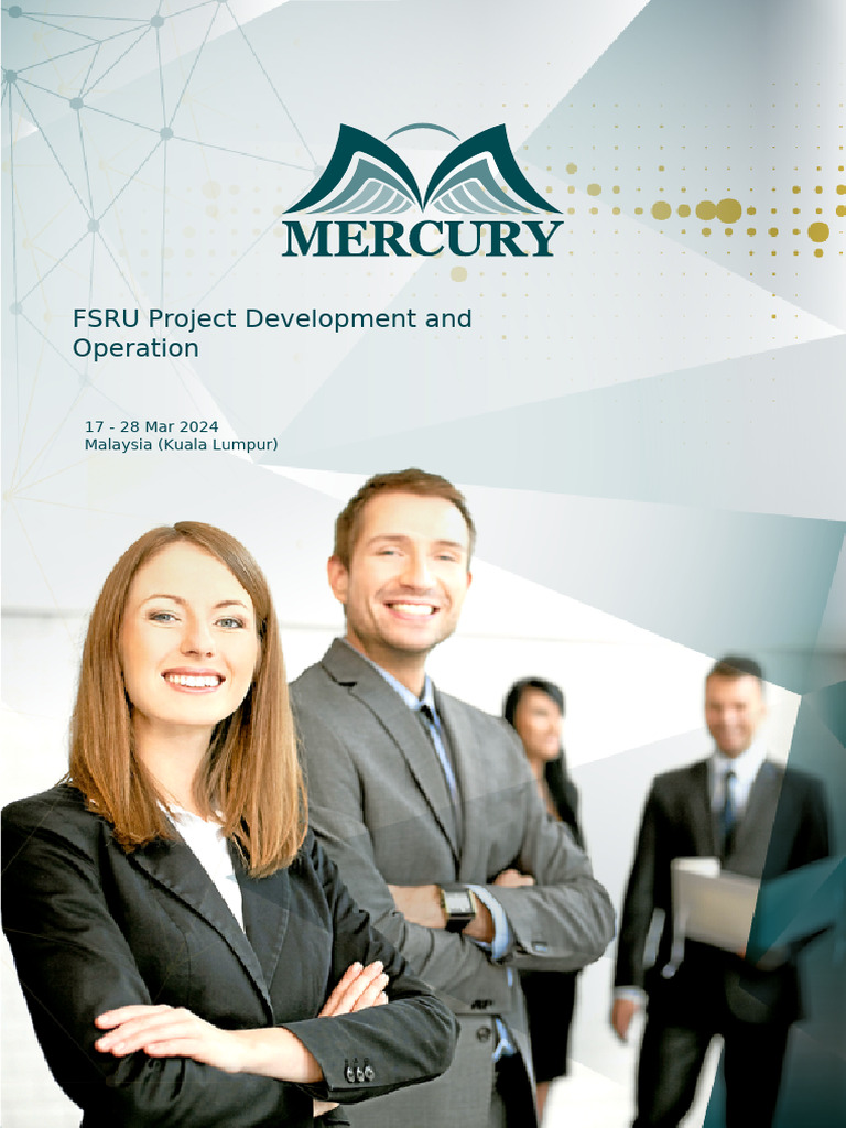 FSRU Project Development and Operation: 17 - 28 Mar 2024 Malaysia (Kuala Lumpur) | PDF