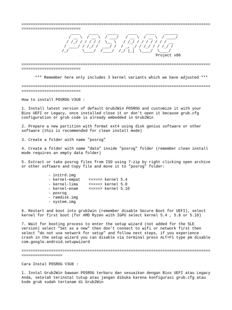 Read This How to Install POSROG | PDF