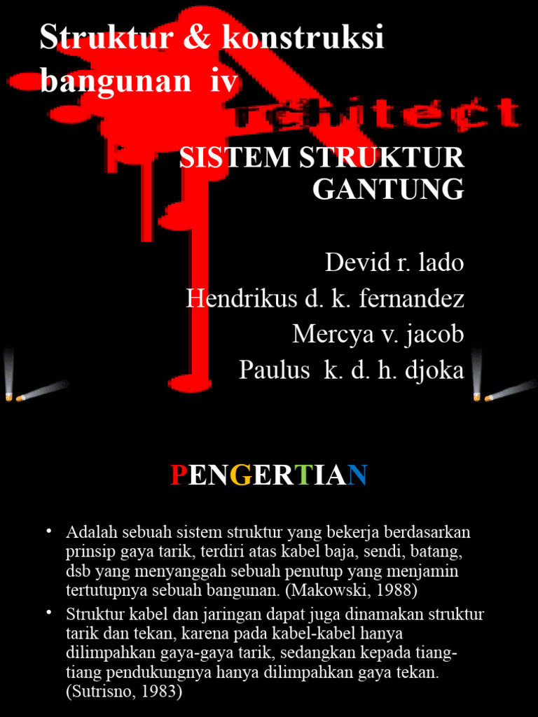 Struktur Gantung | PDF