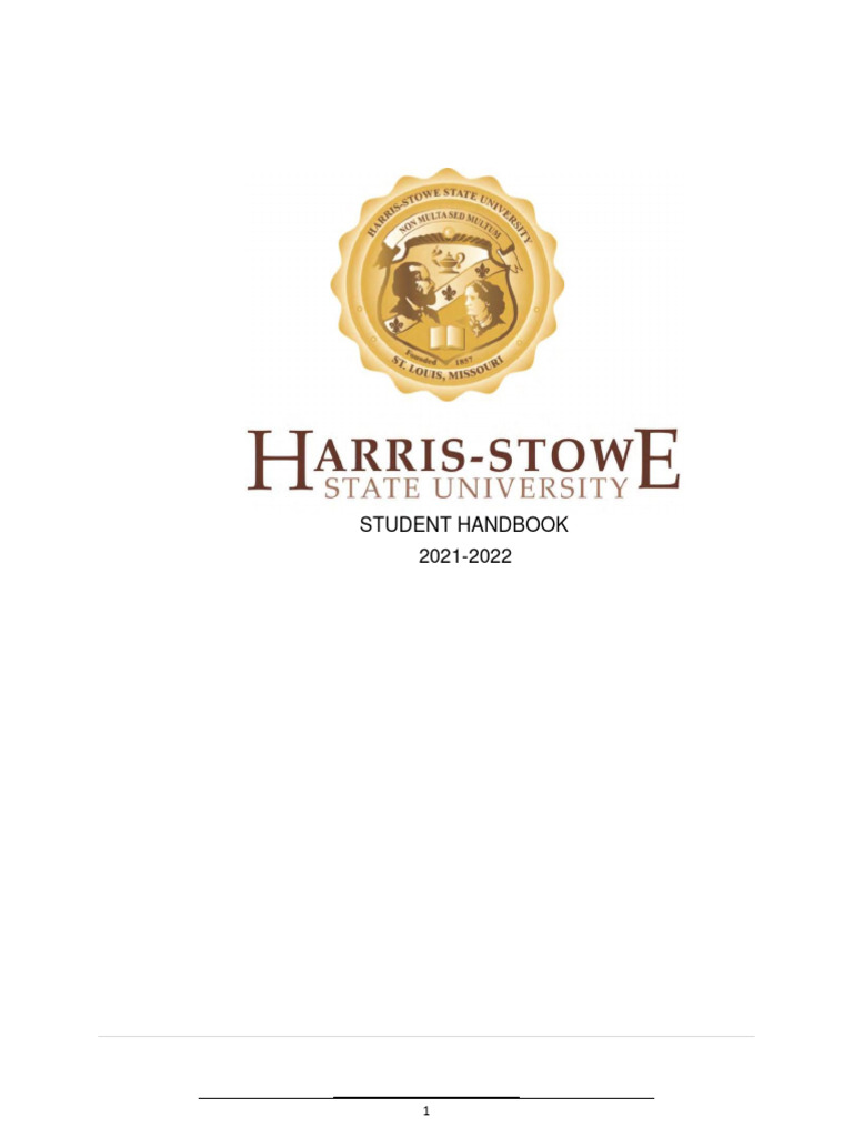 Student Handbook HSSU 2021 2022 | PDF