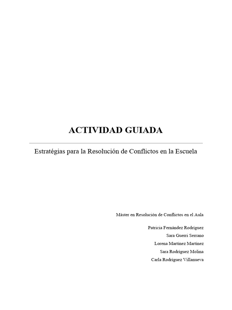 Actividad Guiada | PDF