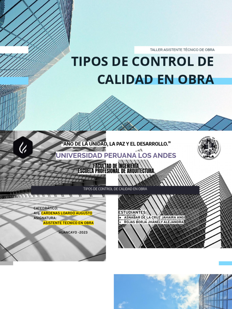 Control de Caliad en Obra | PDF