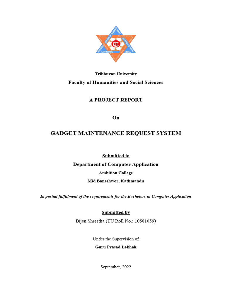 Final 6th Sem Project Report | PDF