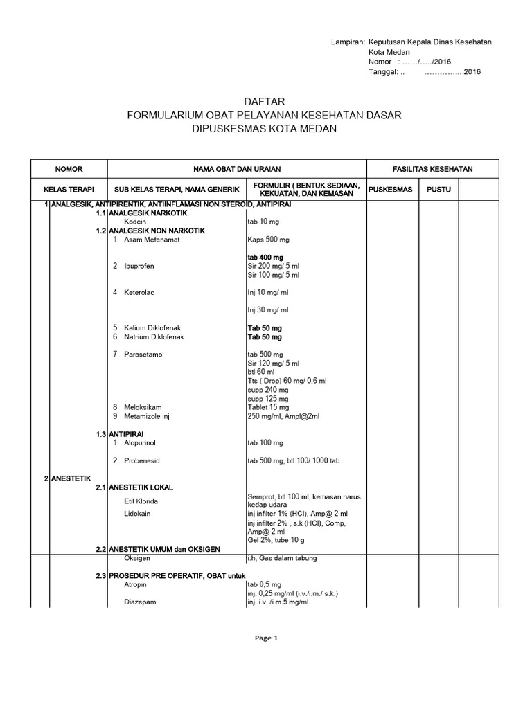 Formularium Draft2 | PDF