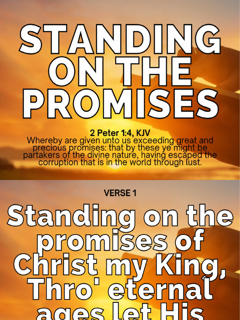 Standing On The Promises | PDF