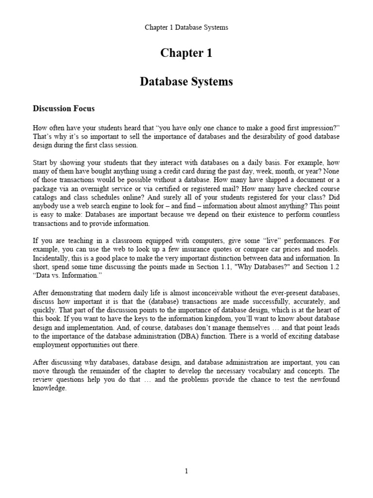 IM Ch01 DB Systems Ed13 | PDF