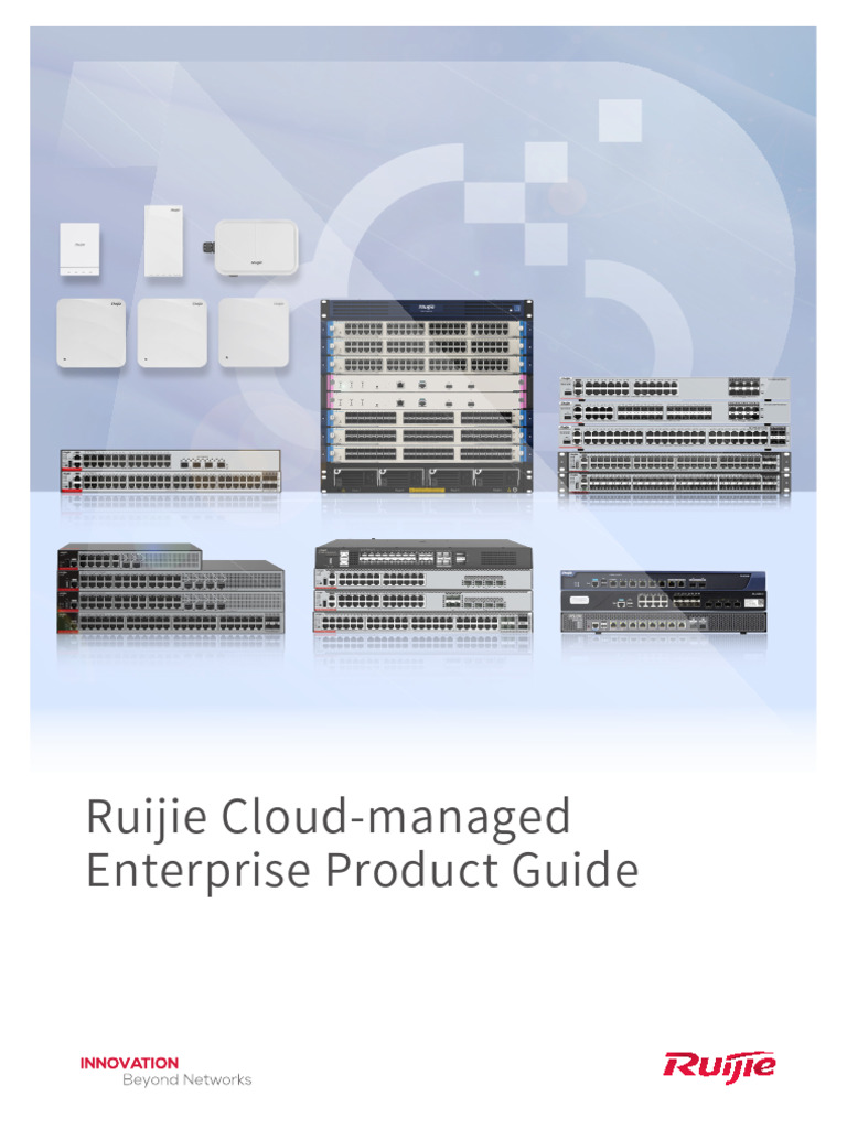 Ruijie Cloud-Managed Enterprise Product Leaflet | PDF